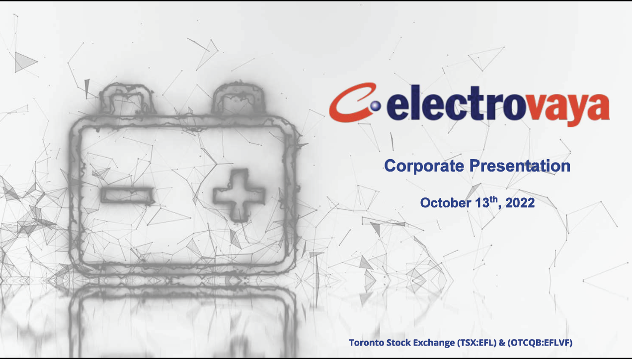 New West Ellicott Plant Factors In Electrovaya’s Future Plans | News ...